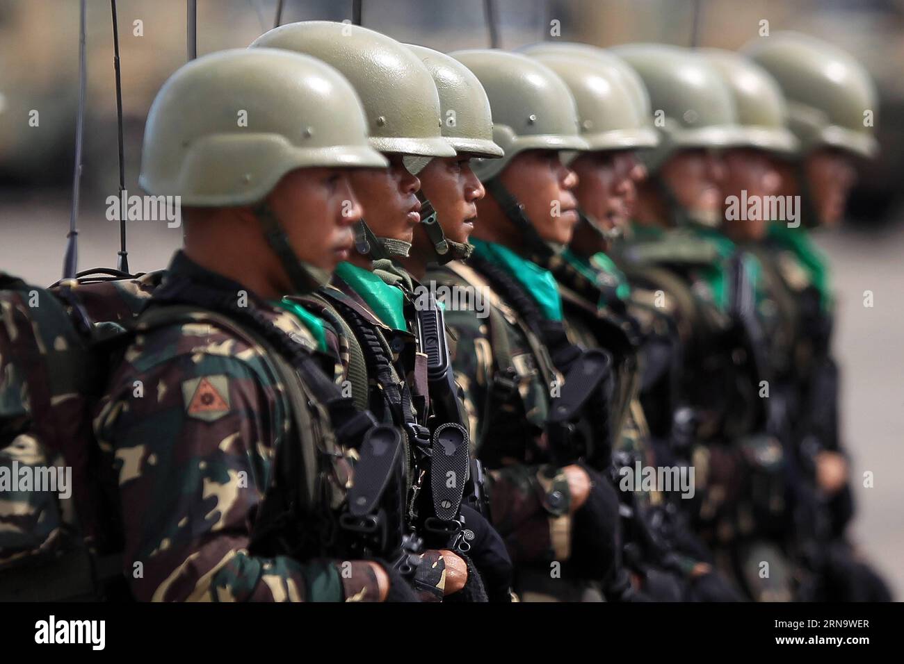 Militärparade auf den Philippinen (151221) -- PAMPANGA PROVINCE, Dec ...
