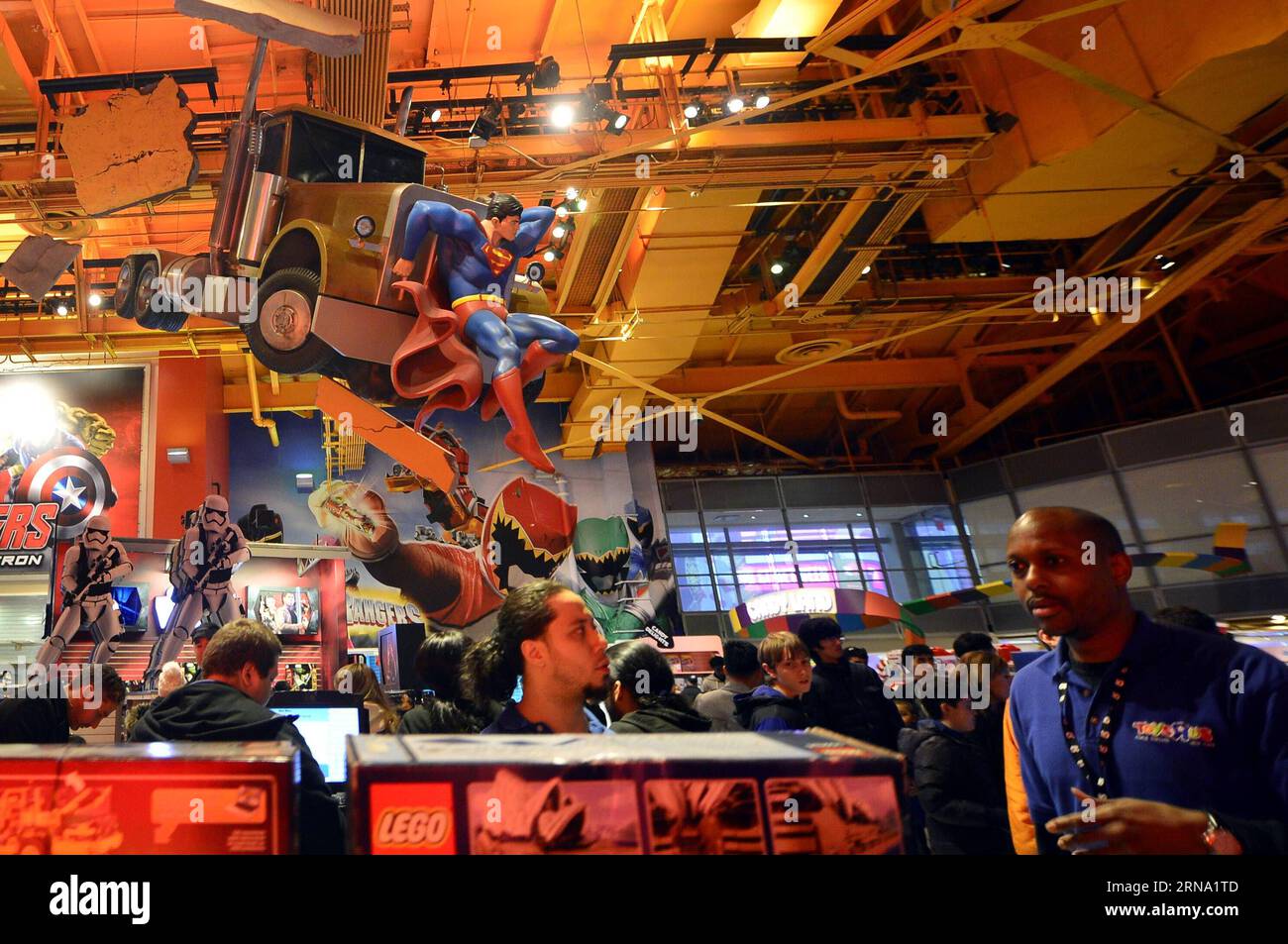 - Customers visit Toys R Us flagship store at Times Square in New York ...