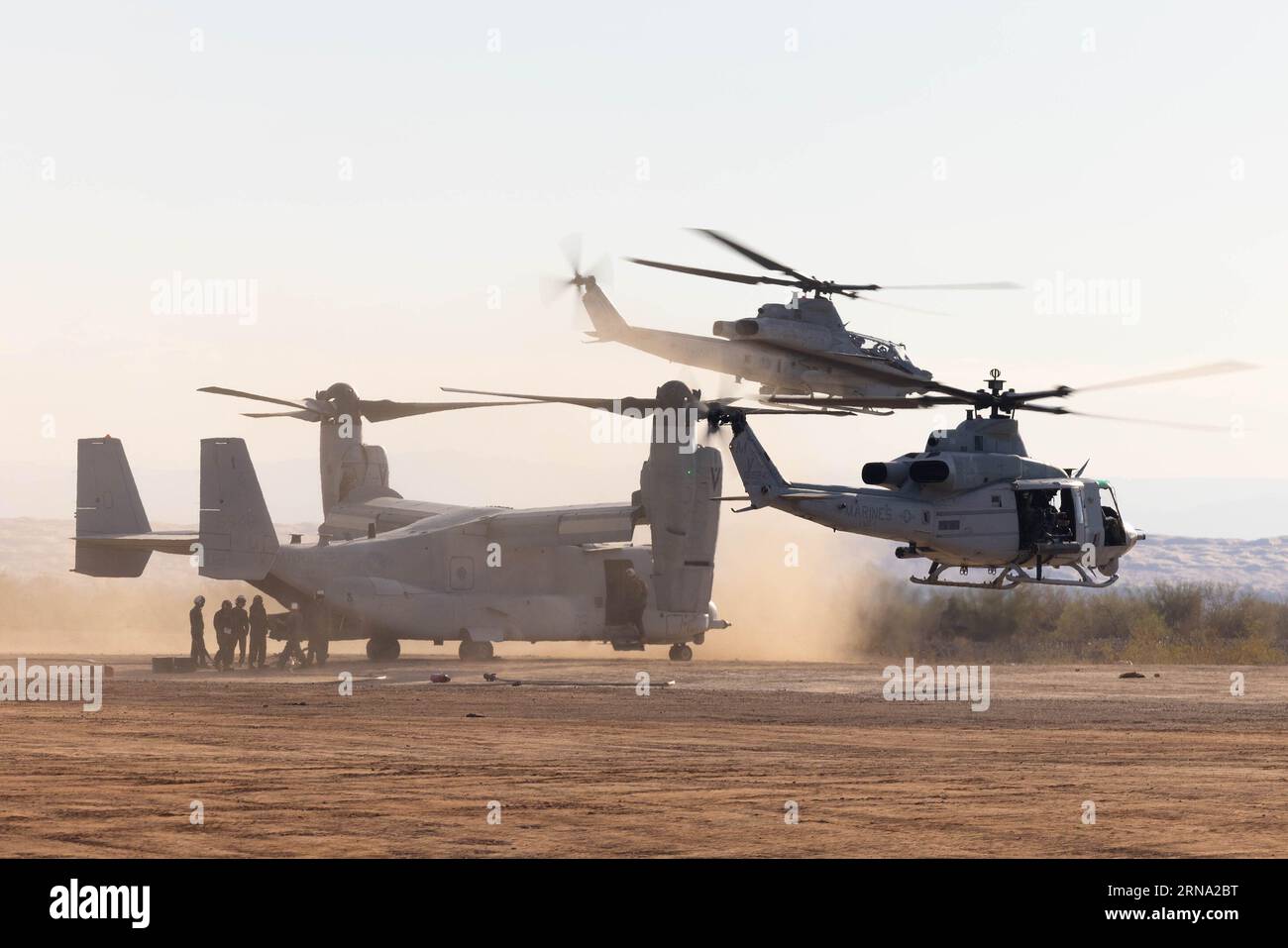 Yuma, Arizona, USA. 23rd Aug, 2023. Marine Corps aircraft take off from ...