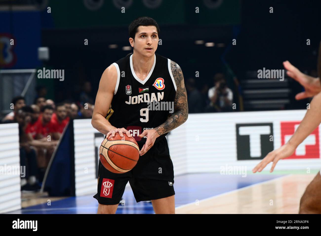 Asia Arena, Manila, Philippines. 31st Aug, 2023. Sami Bzai (JOR ...