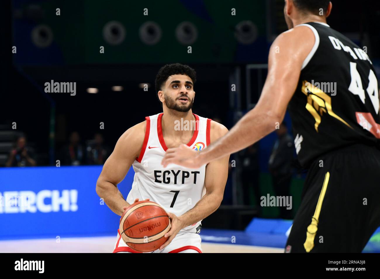 Asia Arena, Manila, Philippines. 31st Aug, 2023. Adam Moussa (EGY ...