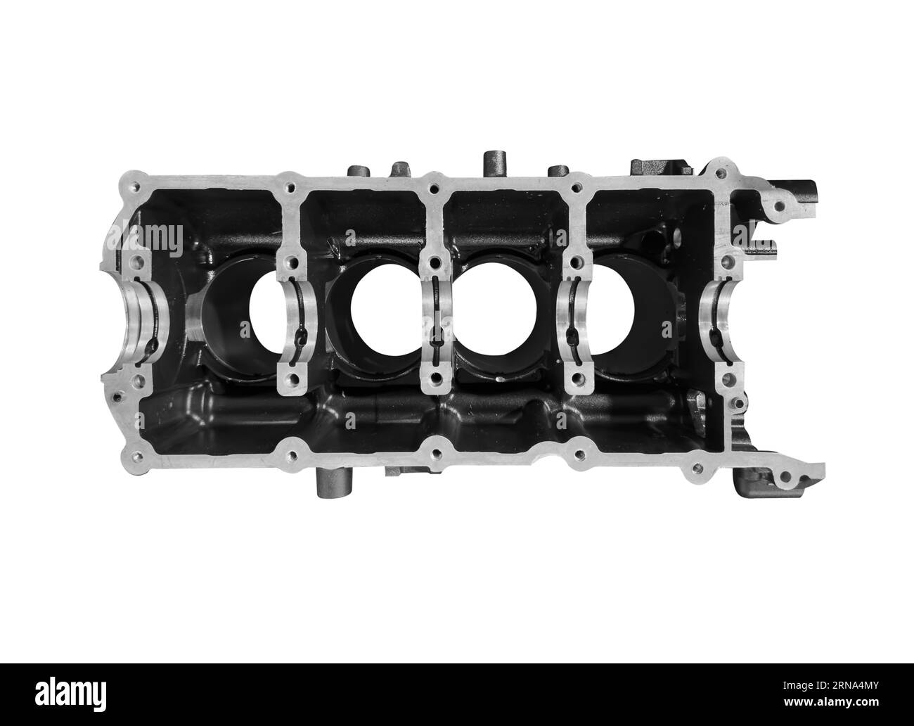 Cylinder block engine isolated on a white background. Block car engine ...