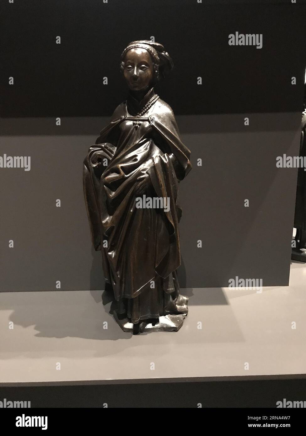 Weeper of the Tomb of Isabella de Bourbon (stepping forward) circa 1476 ...