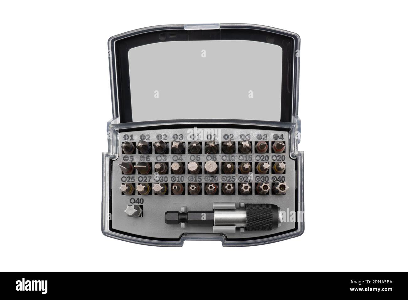 Mechanics tool set isolated on white background. Macro shot mechanics ...