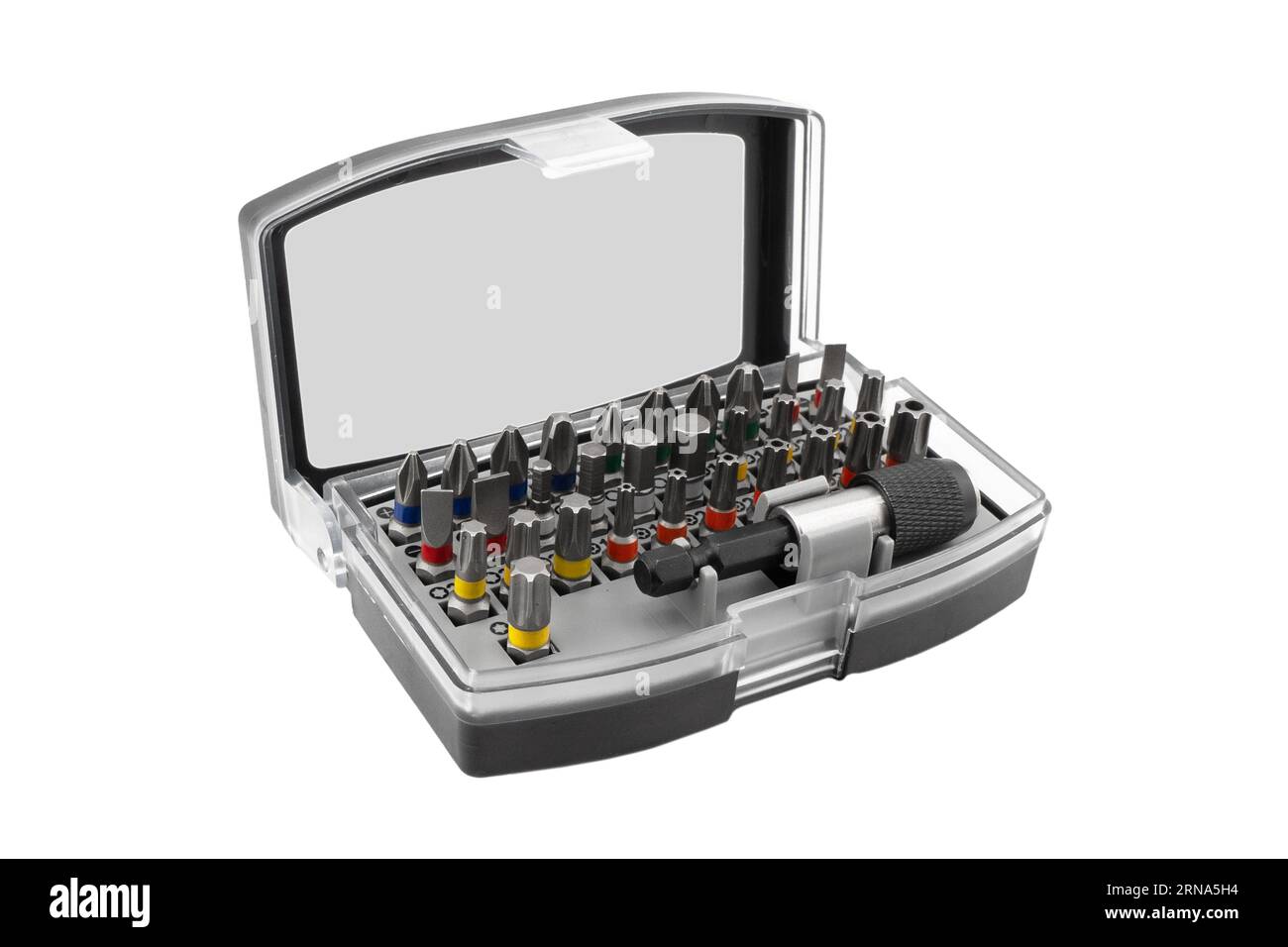 Mechanics tool set isolated on white background. Macro shot mechanics ...