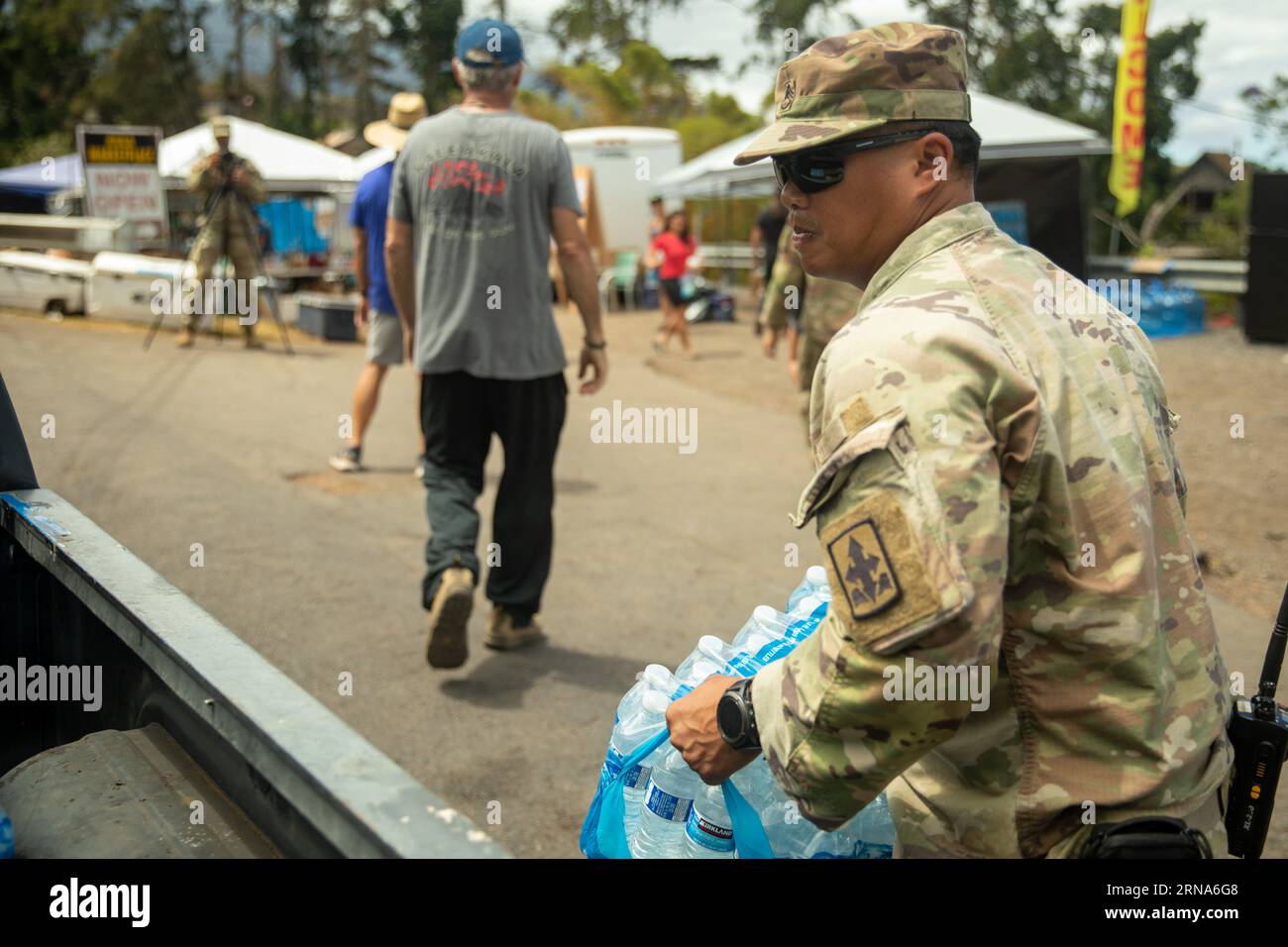 Maui, Hawaii, USA. 26th Aug, 2023. Hawaii Army National Guard Staff Sgt ...
