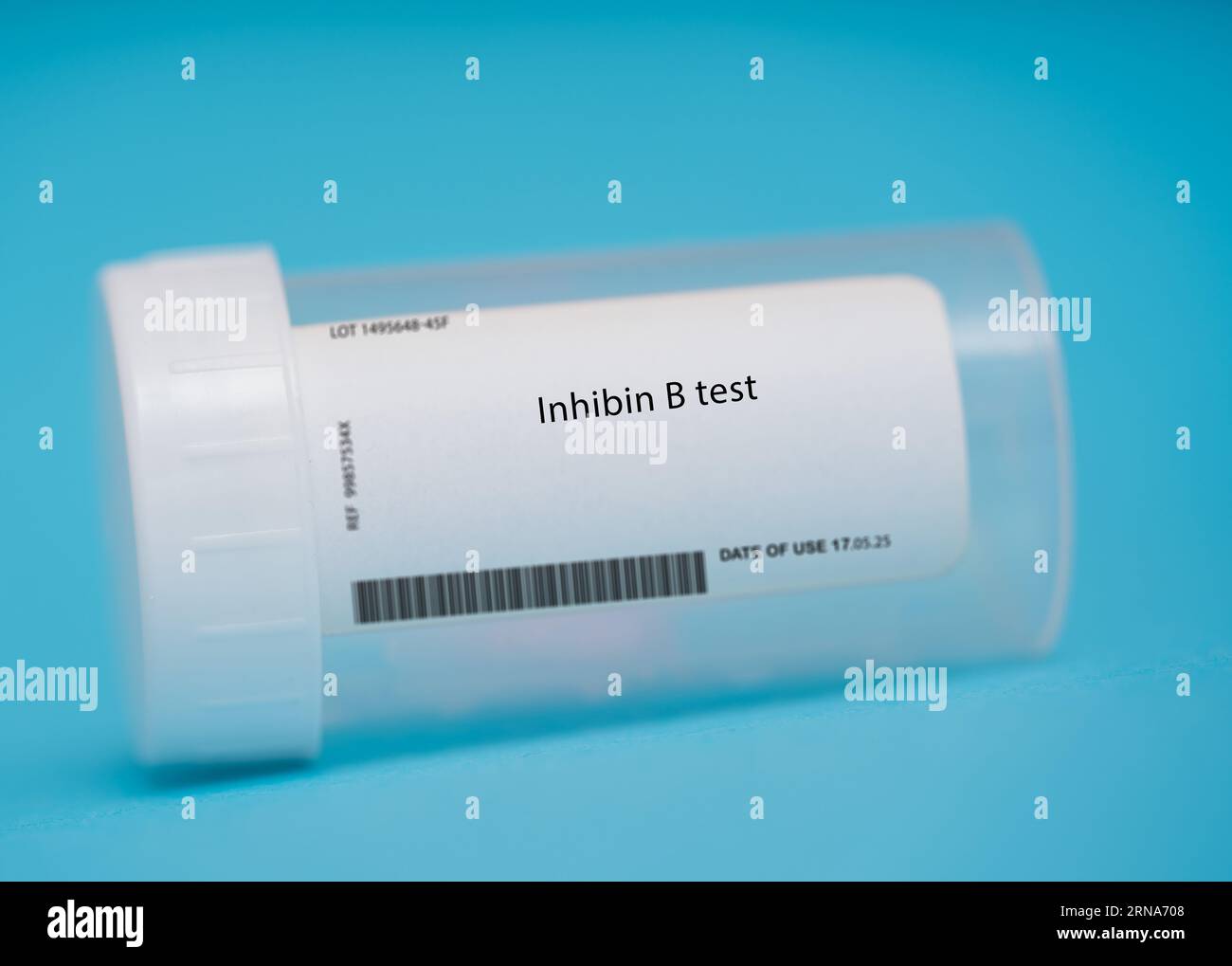 Inhibin B test This test measures the levels of inhibin B, a hormone ...