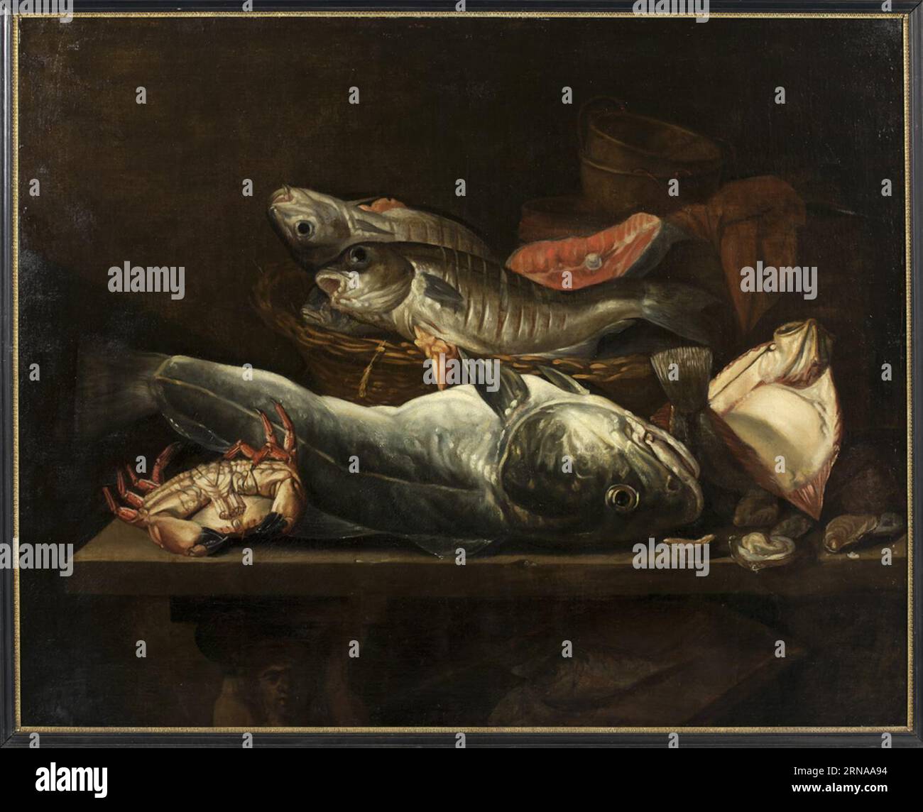 A fish still life between 1648 and 1680 by Isaac van Duynen Stock Photo ...