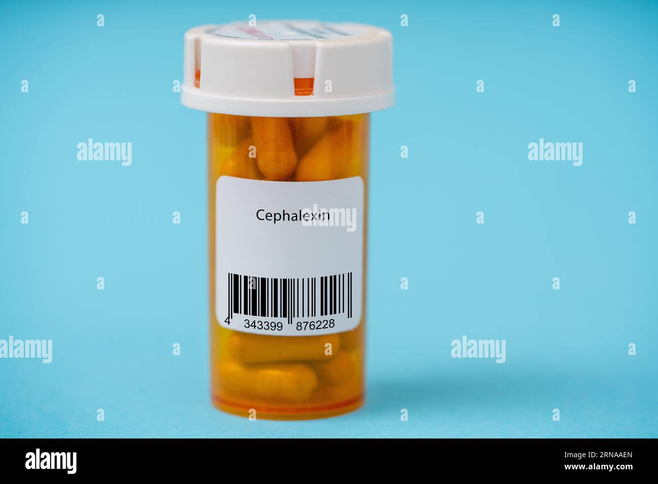Cephalexin, An antibiotic medication used to treat bacterial infections ...
