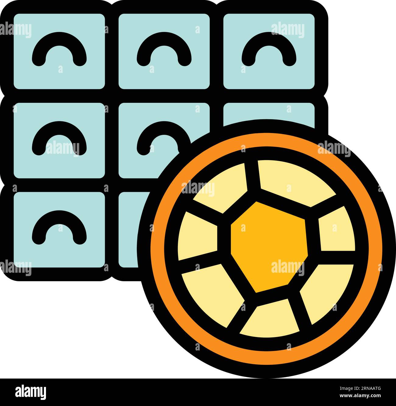 Acne skin icon outline vector. Face treatment. Allergic disease color ...