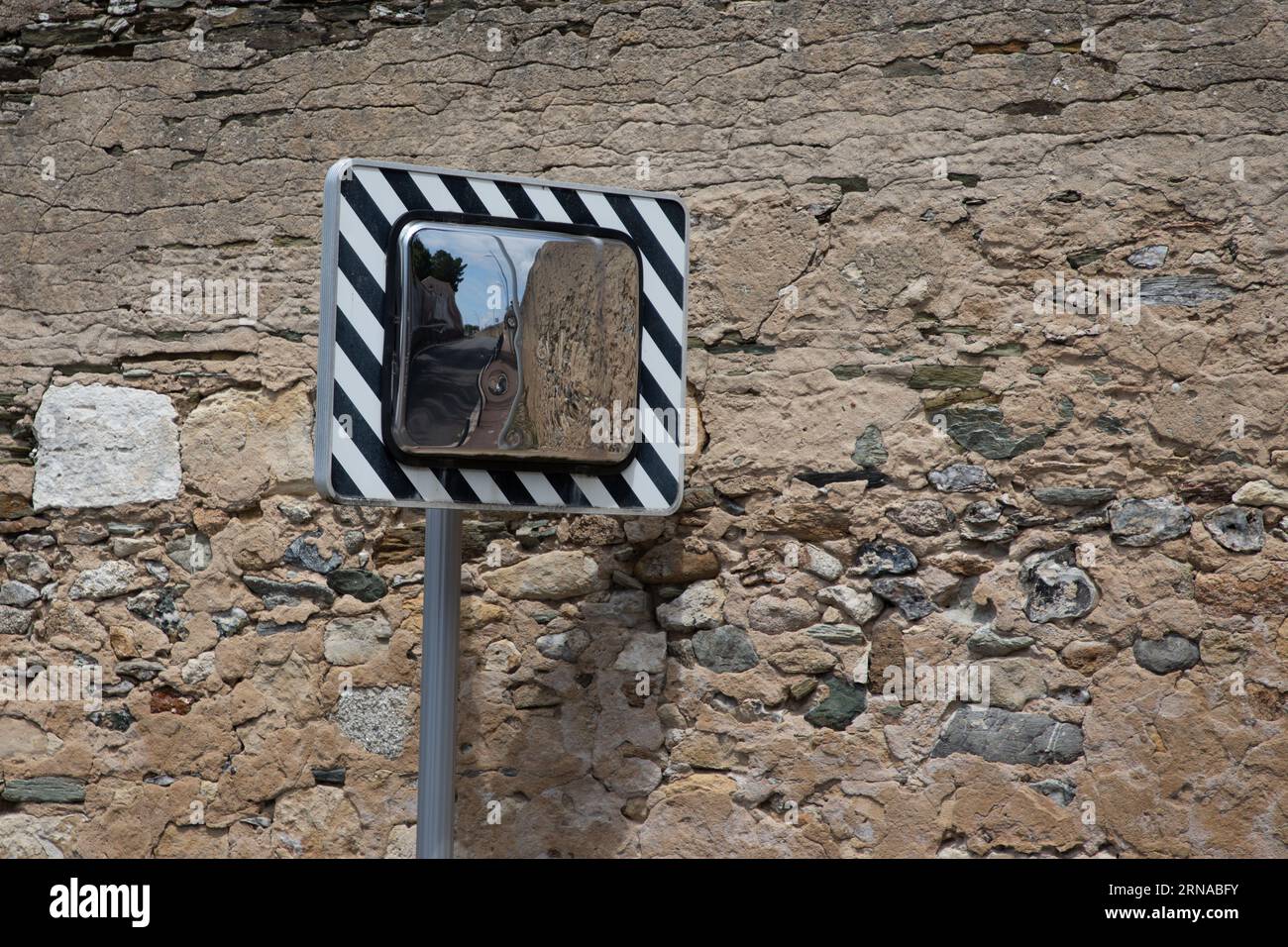 street Traffic Curved Convex Wide Angle Mirror in Road junction convex ...