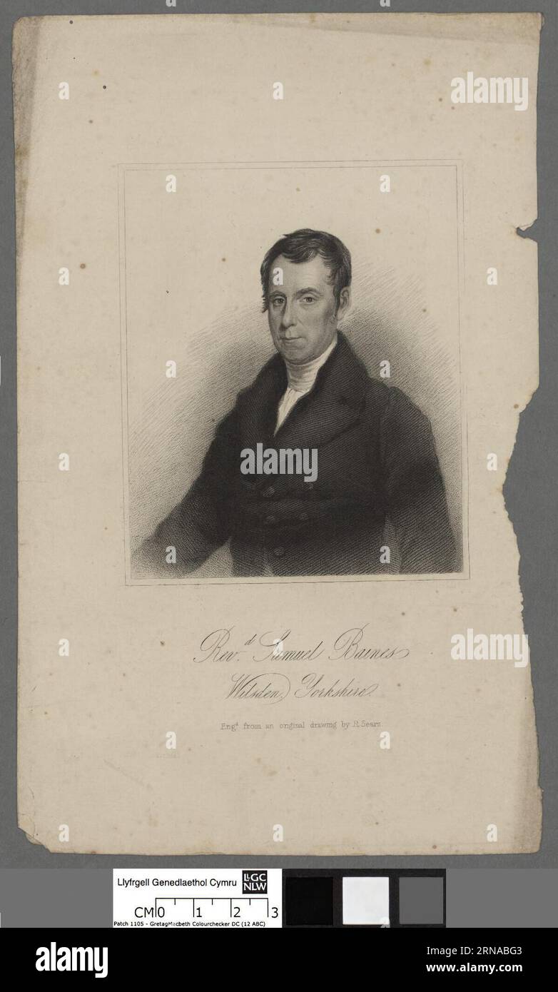 Samuel Baines 1837 by Robert Sears Stock Photo - Alamy