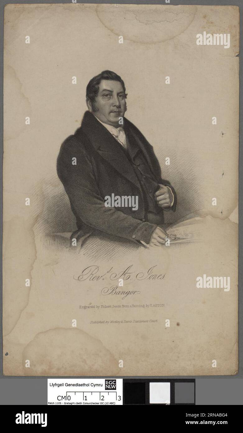 A. Jones, Bangor circa 1835 by Robert Sears Stock Photo - Alamy