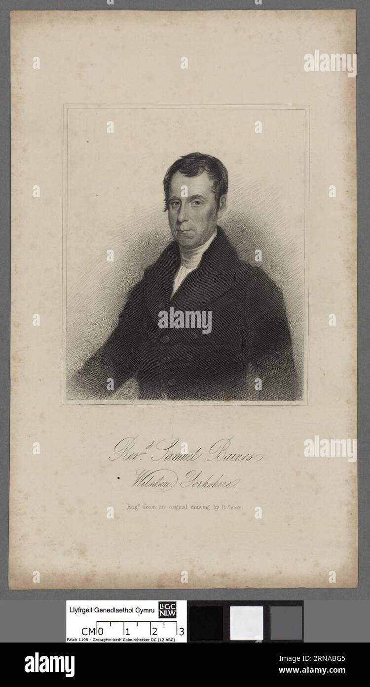 Samuel Baines 1837 by Robert Sears Stock Photo - Alamy