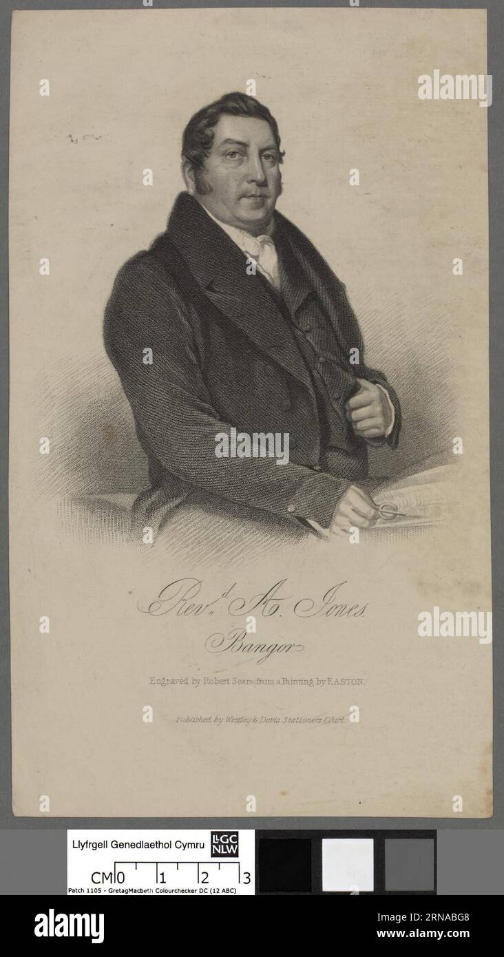 A. Jones, Bangor circa 1835 by Robert Sears Stock Photo - Alamy