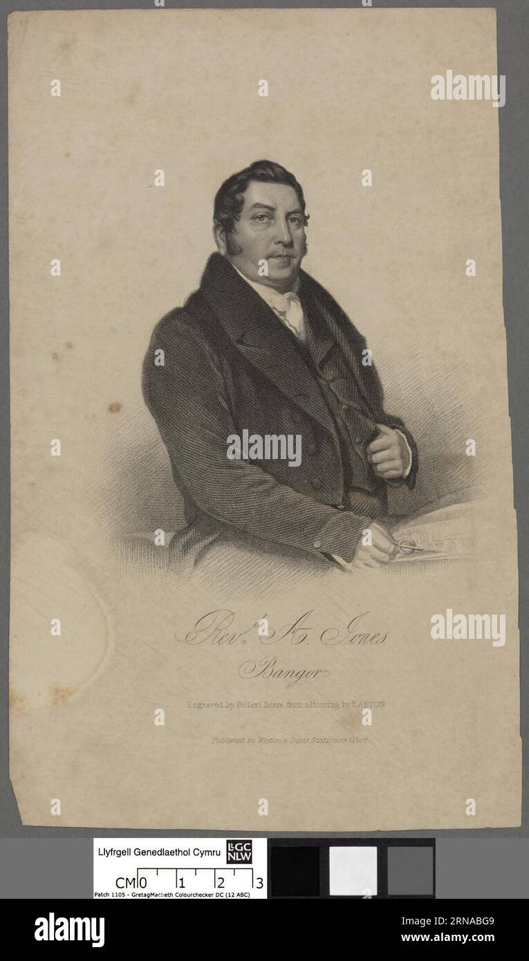 A. Jones, Bangor circa 1835 by Robert Sears Stock Photo - Alamy