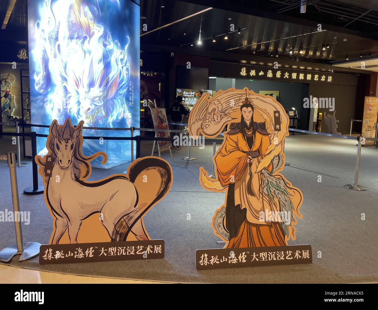 Visit an immersive art exhibition on "Shanhaijing" or "Classic of ...
