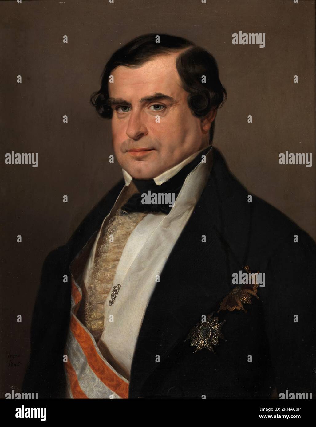 Juan Antonio Ponzoa y Cebrián 1845 by Rafael Tejeo Stock Photo - Alamy