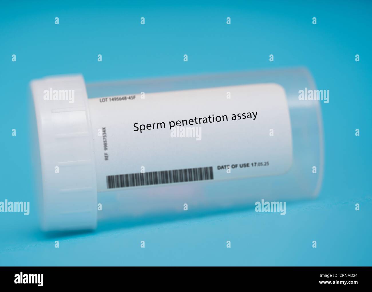 Sperm penetration assay This test measures the ability of the sperm to ...