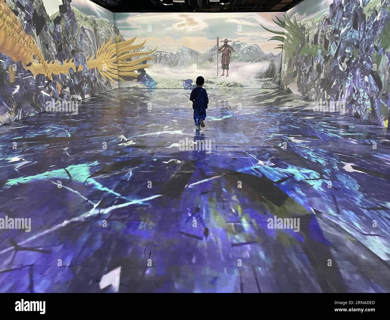 Visit an immersive art exhibition on "Shanhaijing" or "Classic of ...