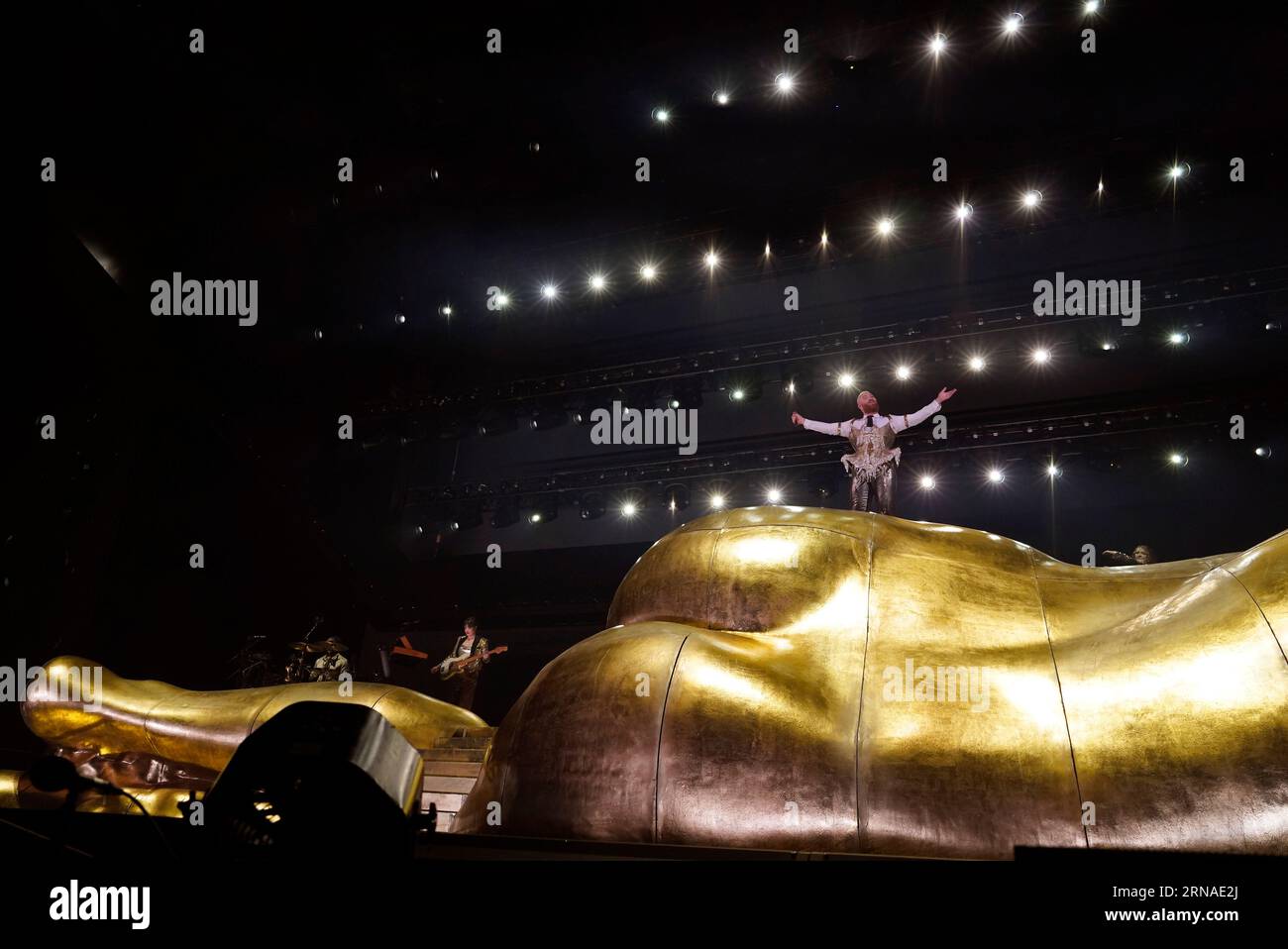 Sam Smith performs during "GLORIA the tour," Thursday, Aug. 31, 2023 ...