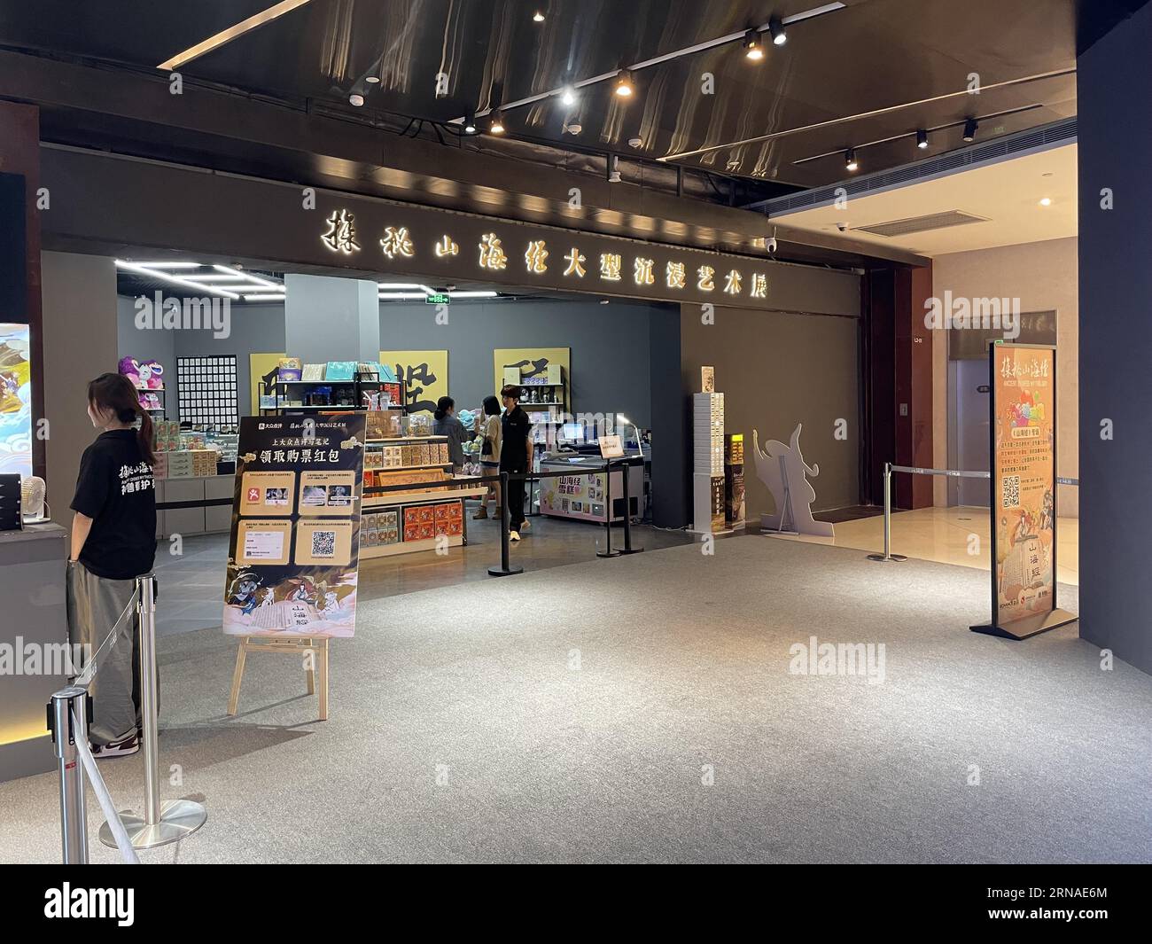 Visit an immersive art exhibition on "Shanhaijing" or "Classic of ...