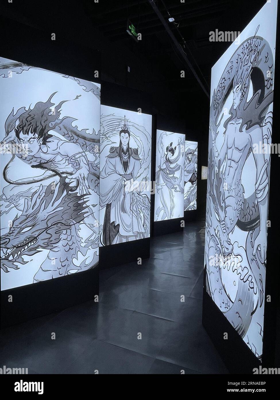 Visit an immersive art exhibition on "Shanhaijing" or "Classic of ...