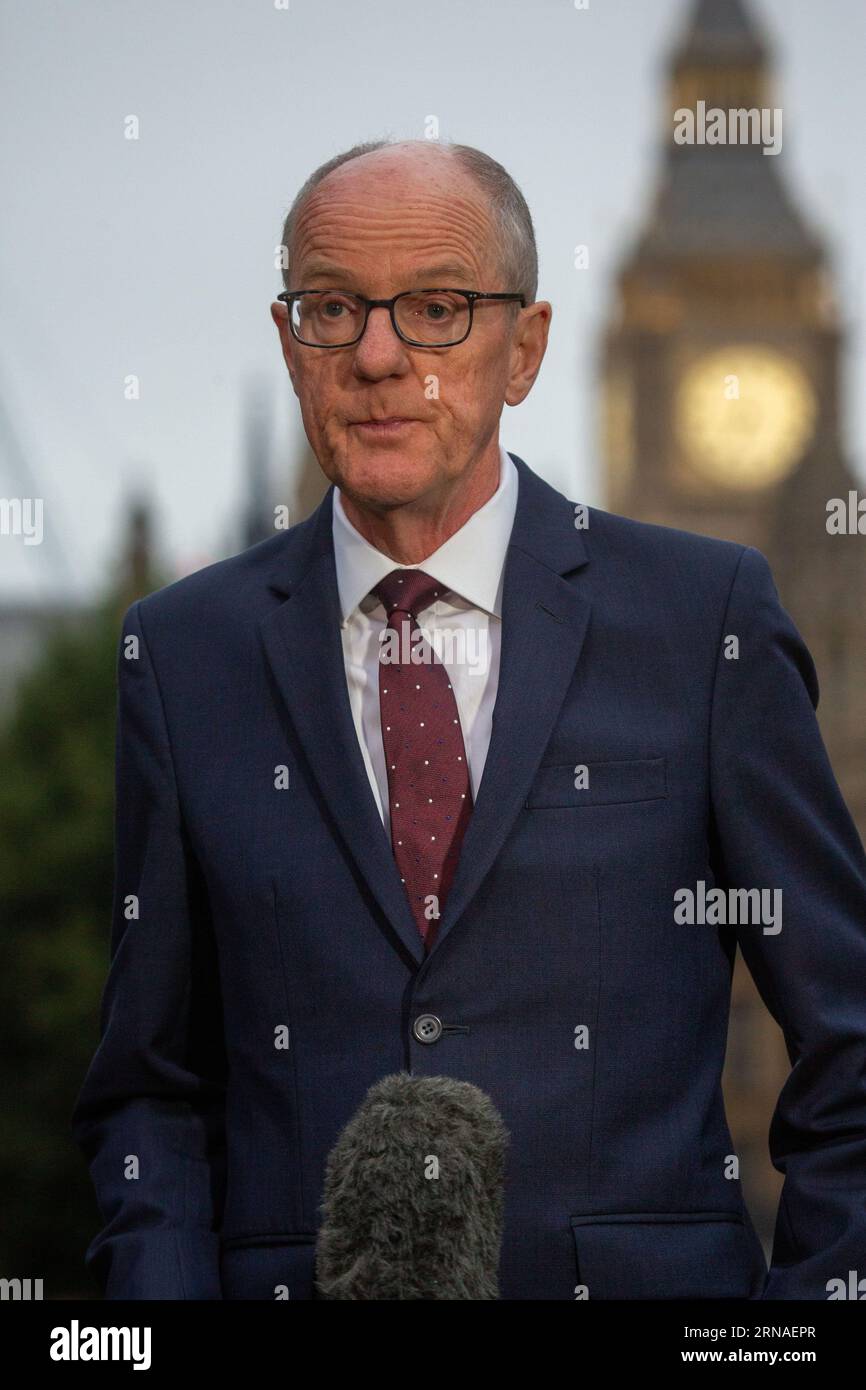 London, England, UK. 1st Sep, 2023. NICK GIBB is seen in Westminster as ...