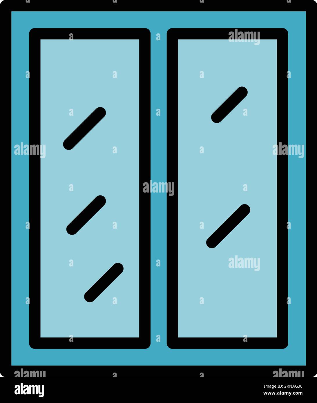 Industry glass factory furnace Stock Vector Images - Alamy