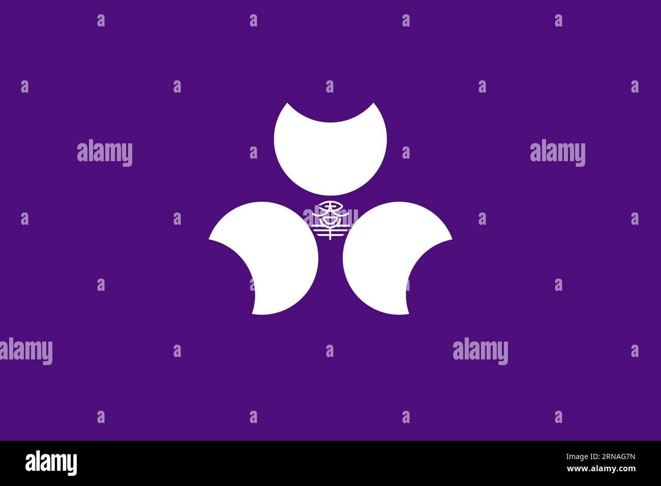Flag of the Gunma Prefecture Stock Photo - Alamy