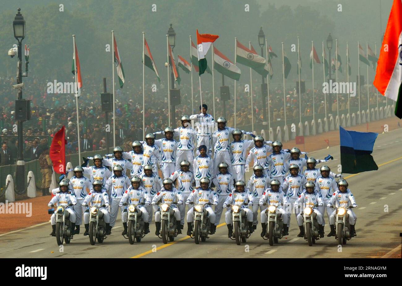 Daredevils india republic day parade hi-res stock photography and ...