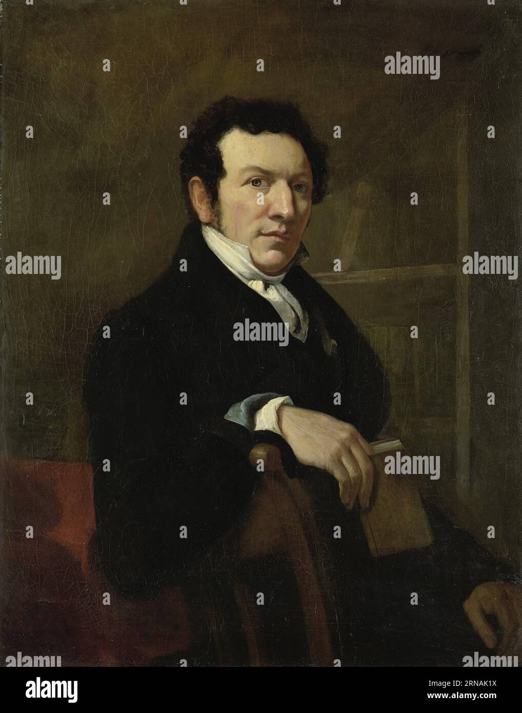 Portrait of Anthonie van der Hout 1826 by Christiaan Julius Lodewijk ...