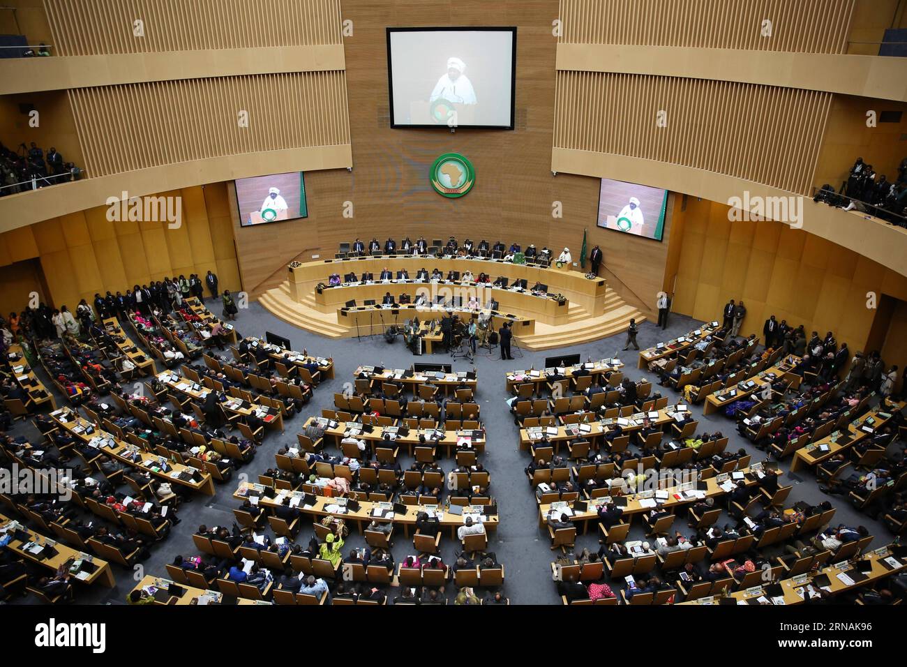 African union headquarters session hi-res stock photography and images ...