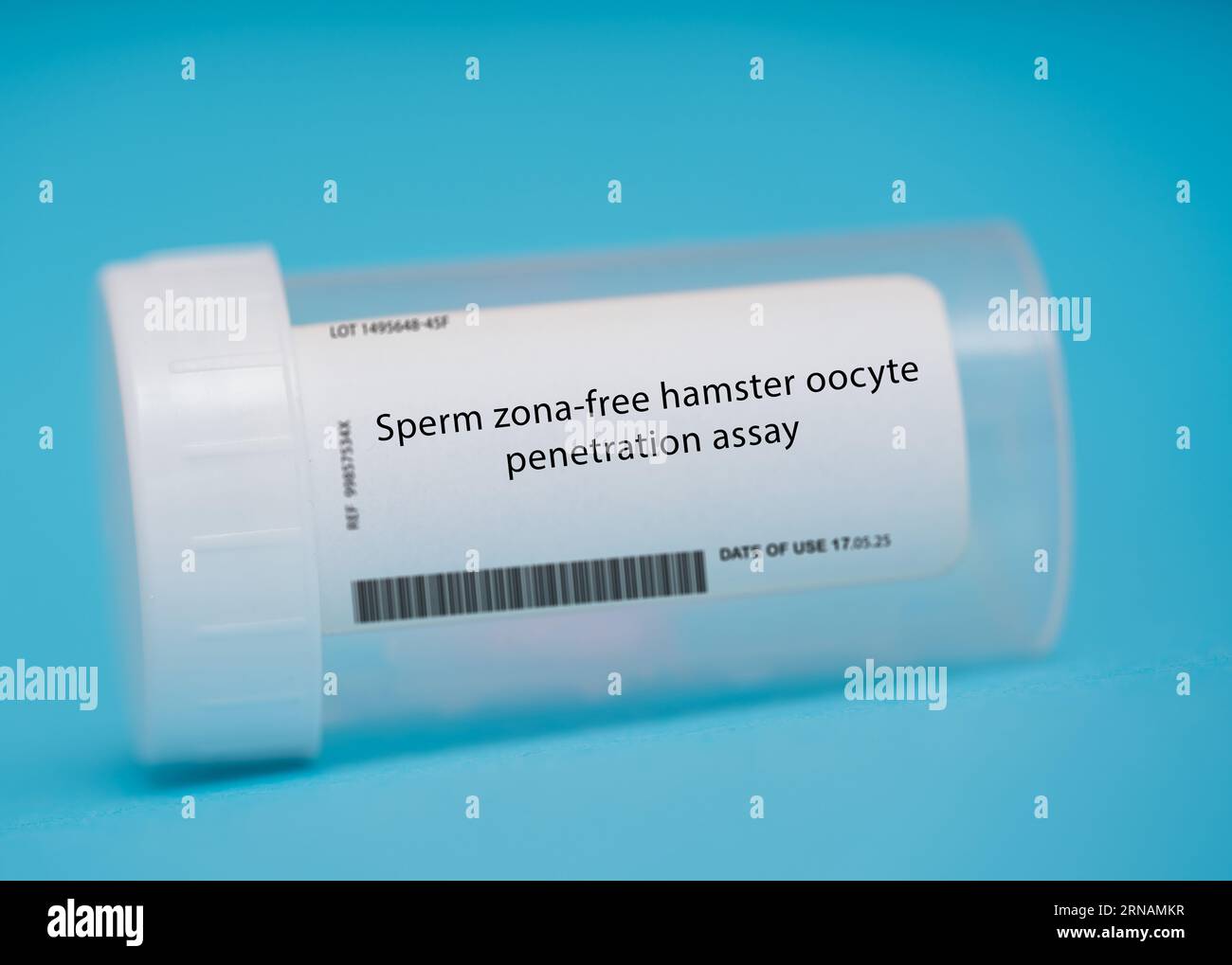Sperm zona-free hamster oocyte penetration assay This test evaluates ...