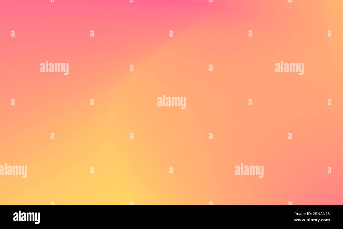 Abstract blurred gradient mesh background vector. Modern smooth design template with soft orange ...