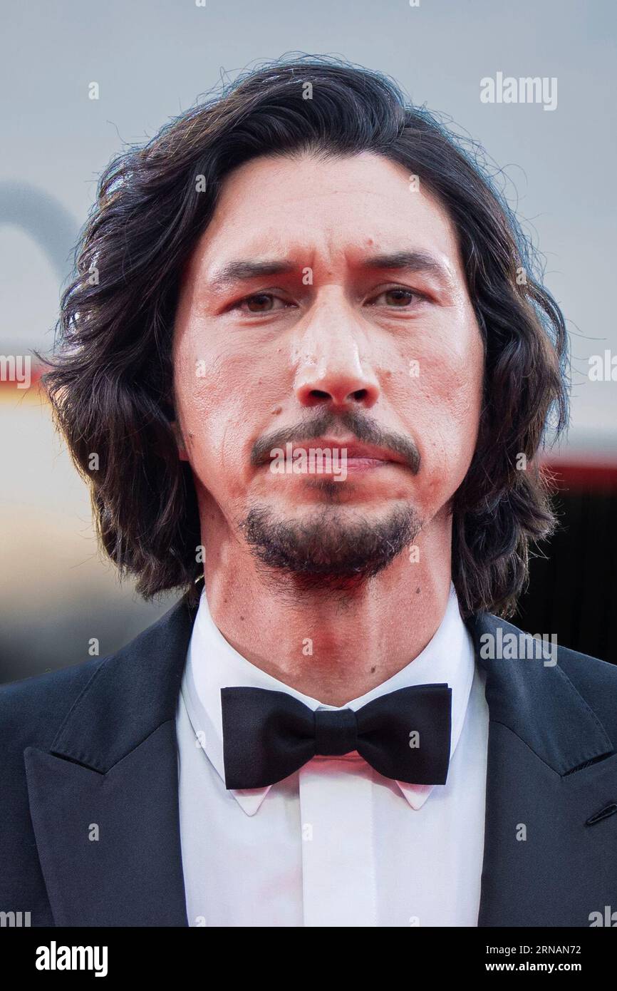 Adam Driver poses for photographers upon arrival for the premiere of ...