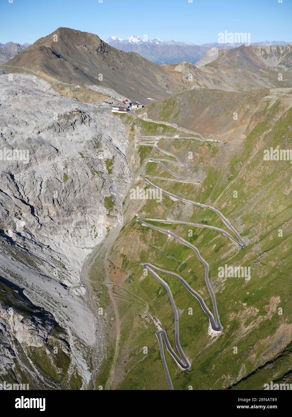 Stelvio pass road italy hi-res stock photography and images - Alamy