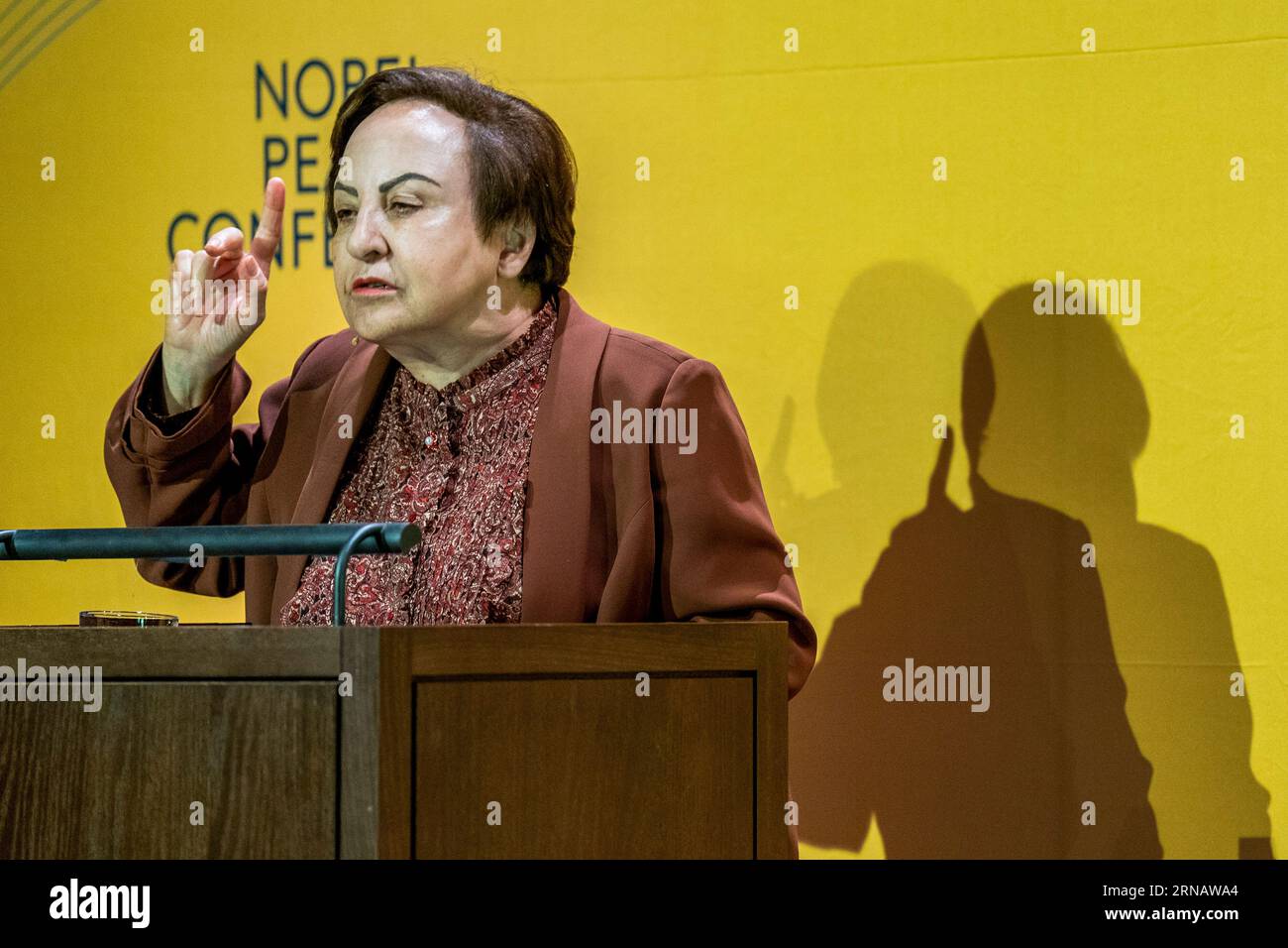 Oslo 20230831.Lawyer and human rights activist Shirin Ebadi from Iran ...