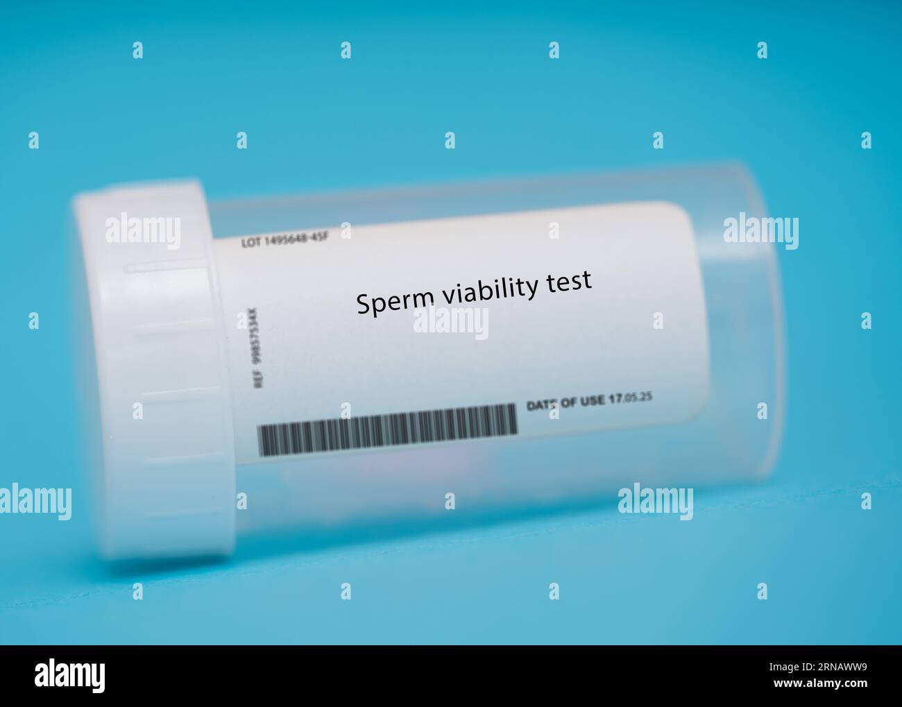 Sperm viability test This test measures the percentage of live sperm in ...