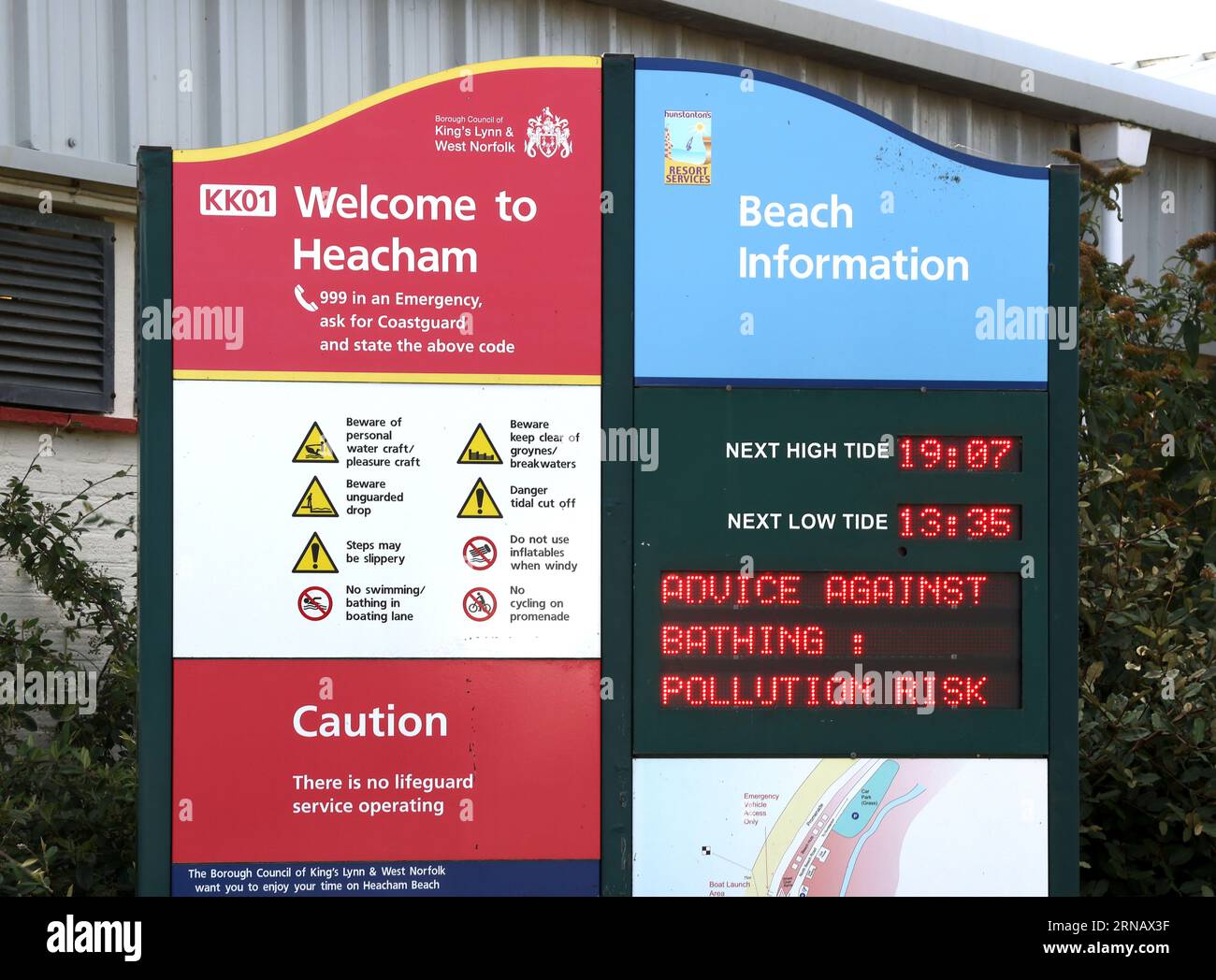 Heacham beach pollution hi-res stock photography and images - Alamy