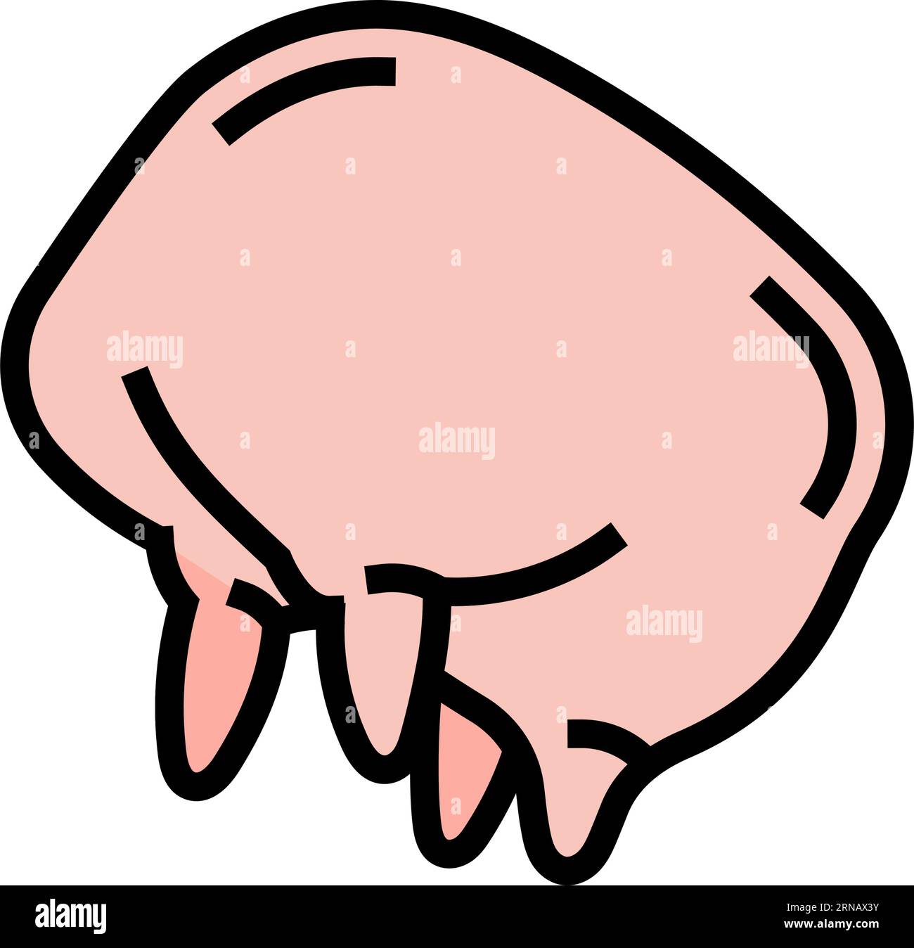 cow udder color icon vector illustration Stock Vector Image & Art - Alamy
