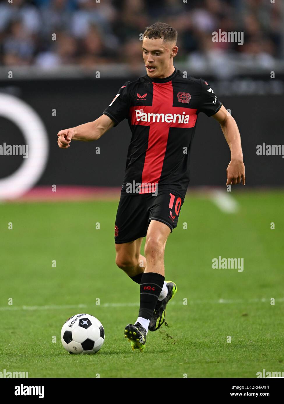 MONCHENGLADBACH - Florian Wirtz of Bayer 04 Leverkusen during the ...