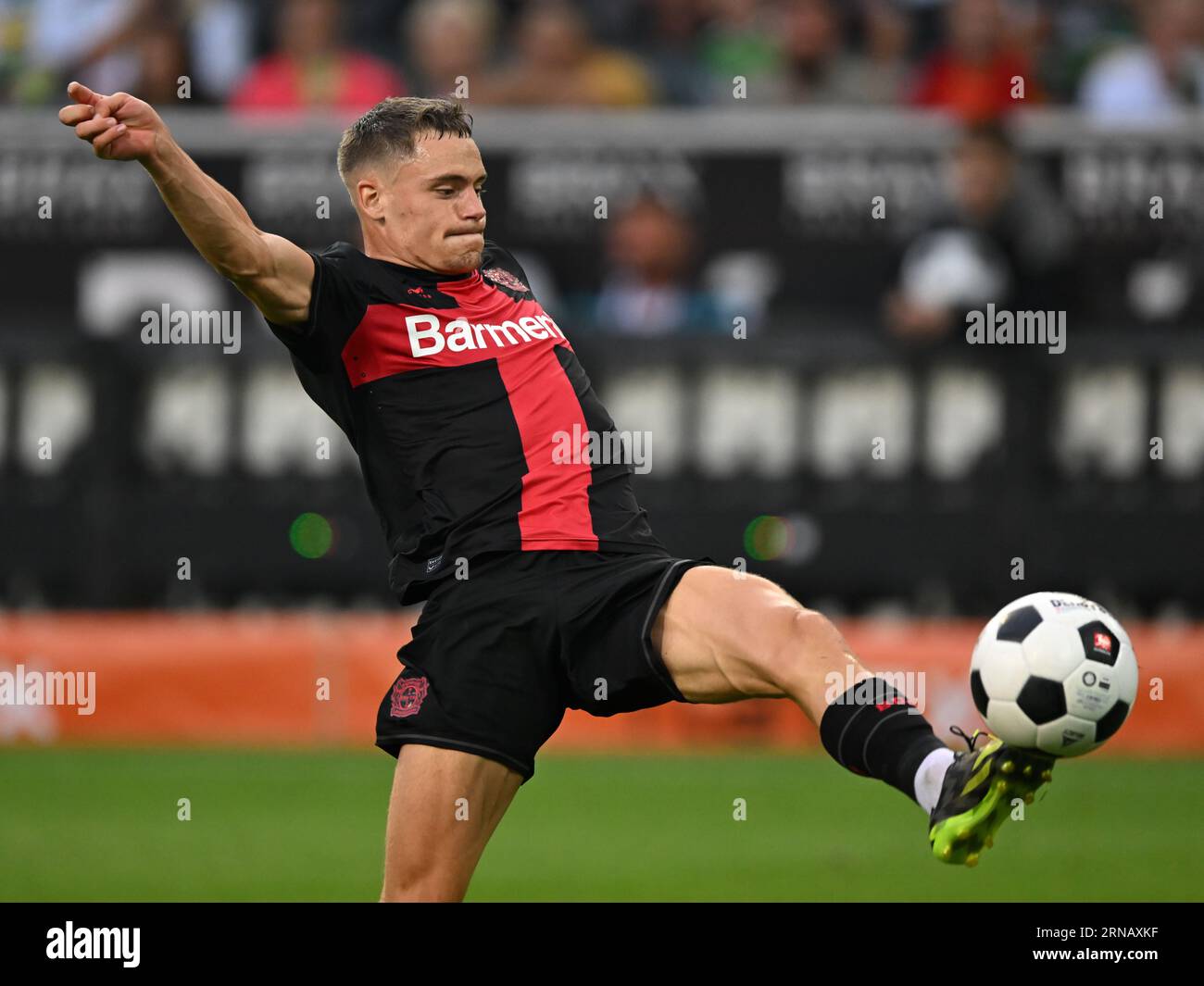 MONCHENGLADBACH - Florian Wirtz of Bayer 04 Leverkusen during the German Bundesliga match ...