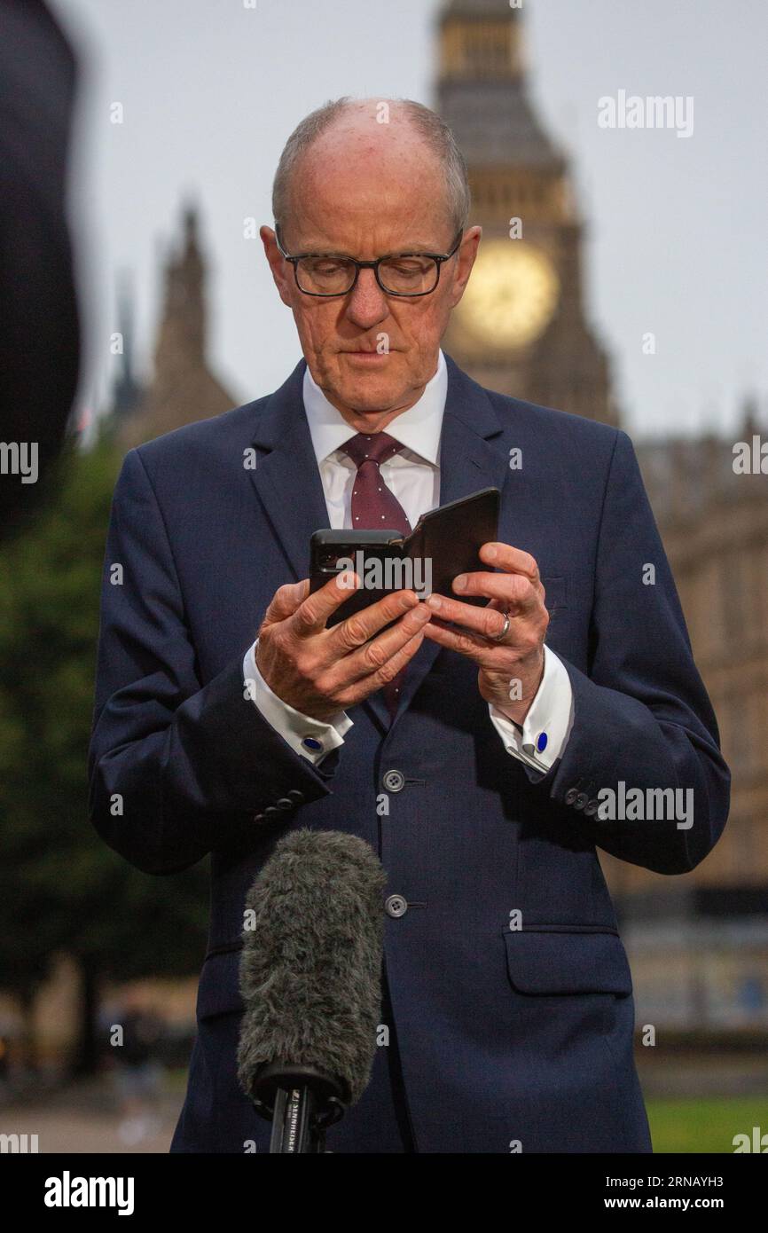 London, United Kingdom. September 01 2023. Minister of State for ...