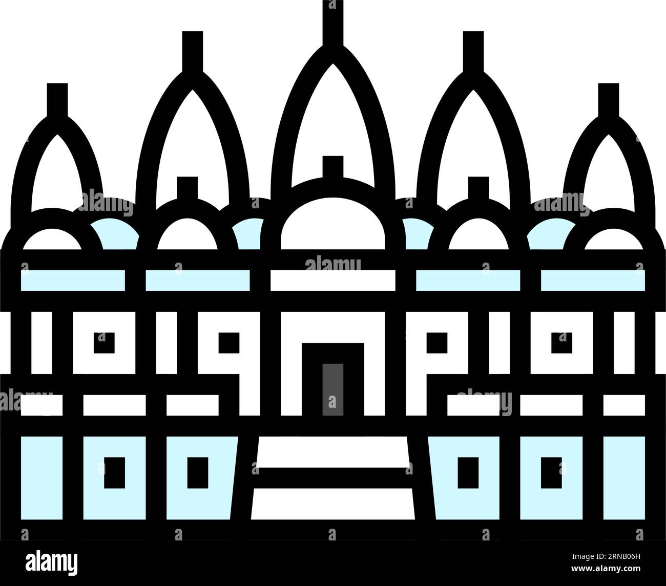 Temple hindu god ganpati Stock Vector Images - Alamy