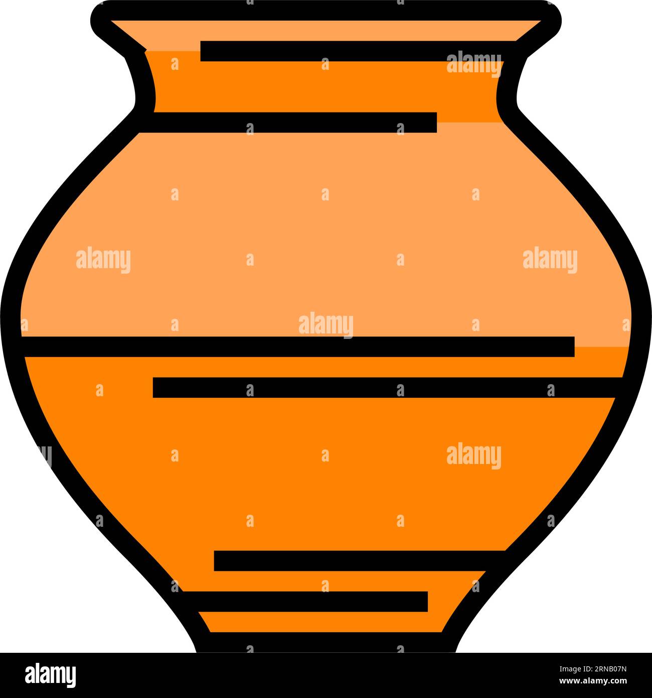 kalash water pot hinduism color icon vector illustration Stock Vector ...