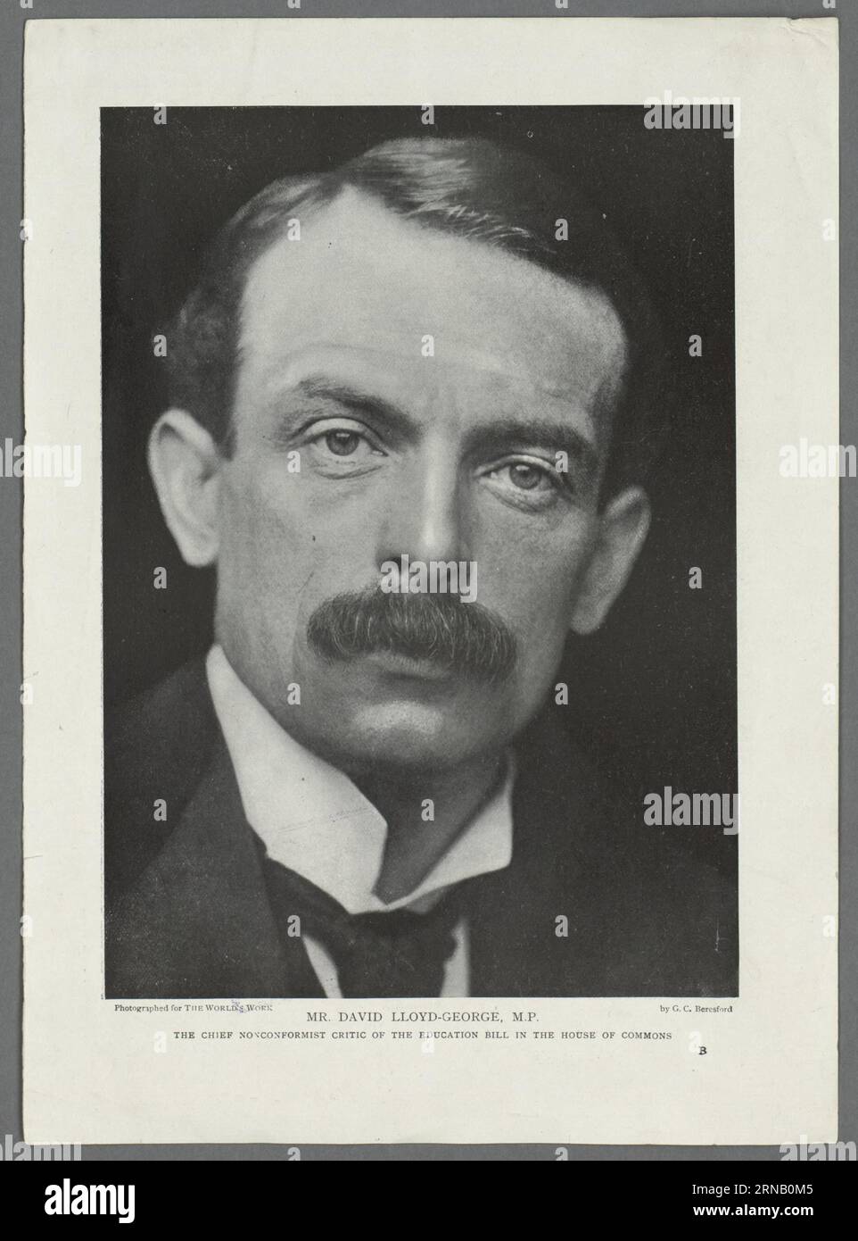 Mr. David Lloyd-George, M.P the Chief Nonconformist critic of the ...