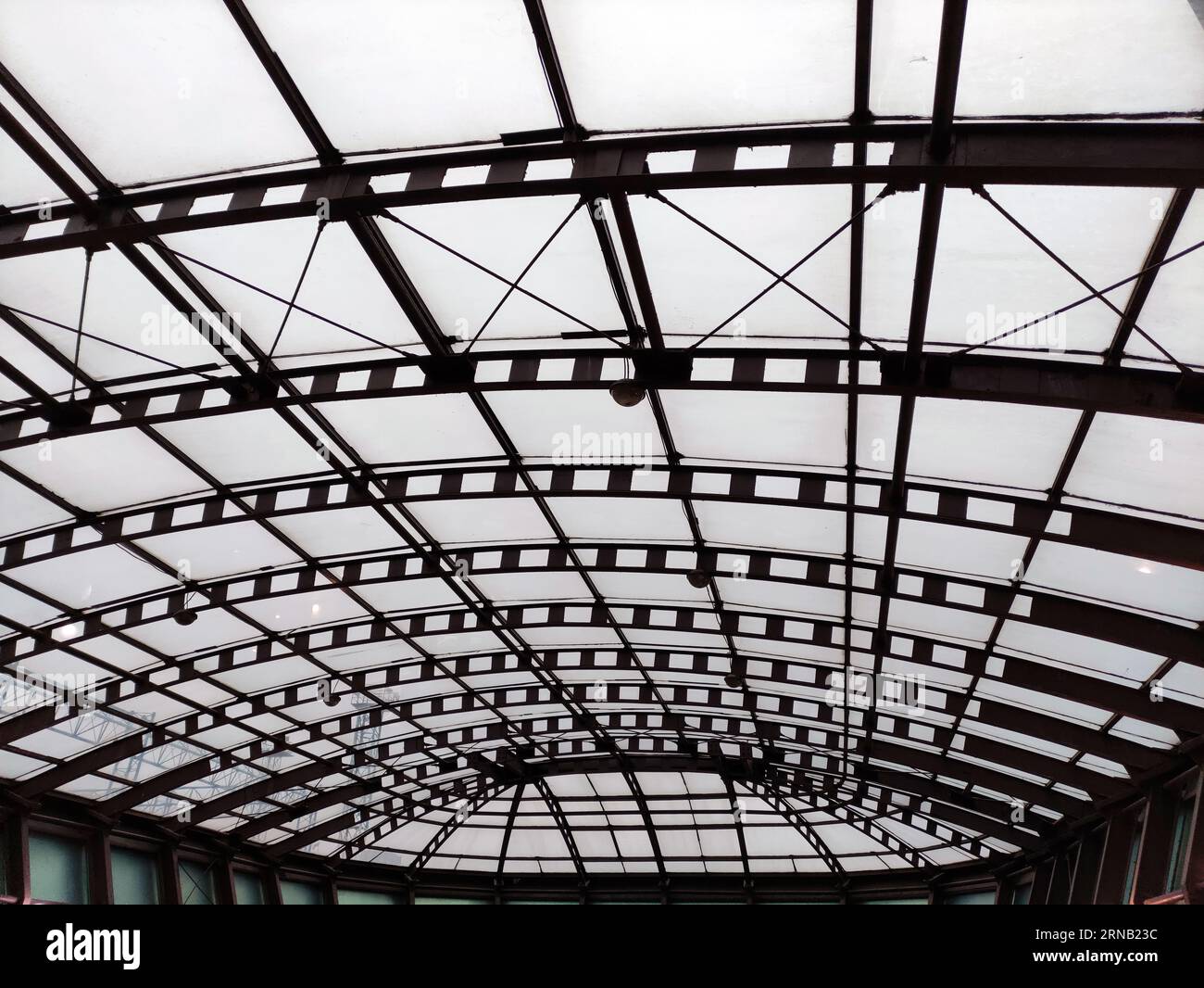 Dark metal roof construction, abstract background wallpaper Stock Photo ...