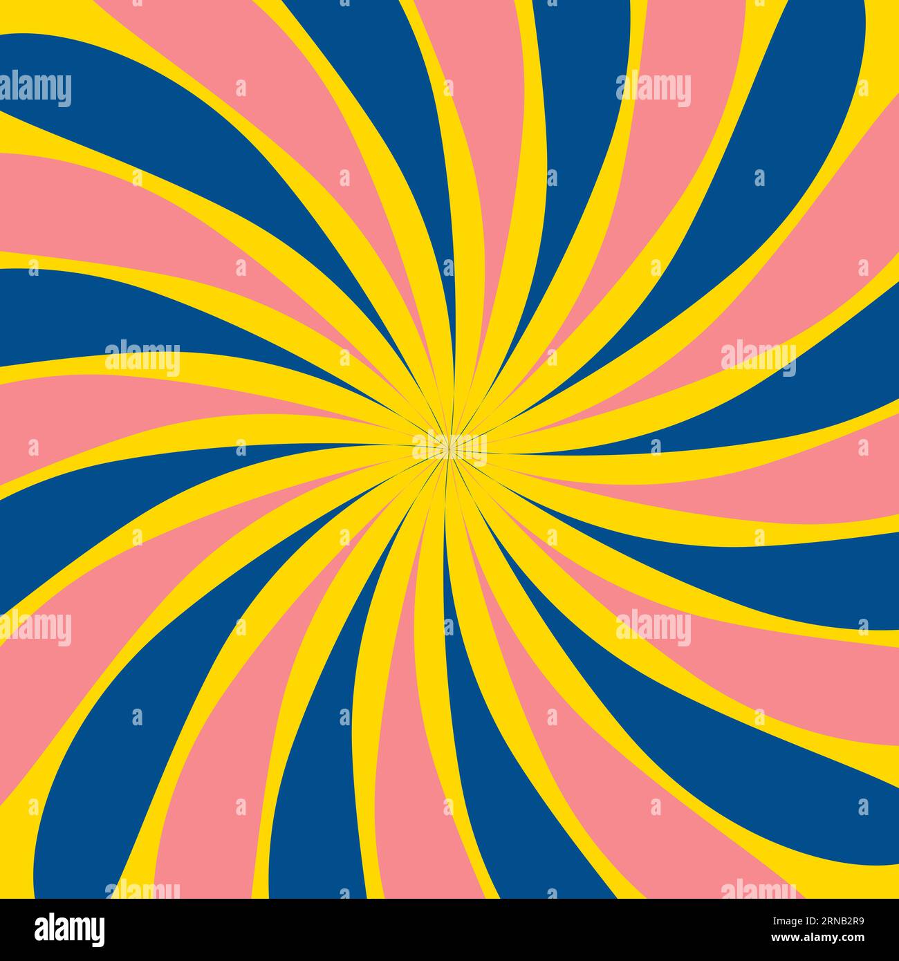 Radial rays burst in the center of an abstract retro background. Circus ...