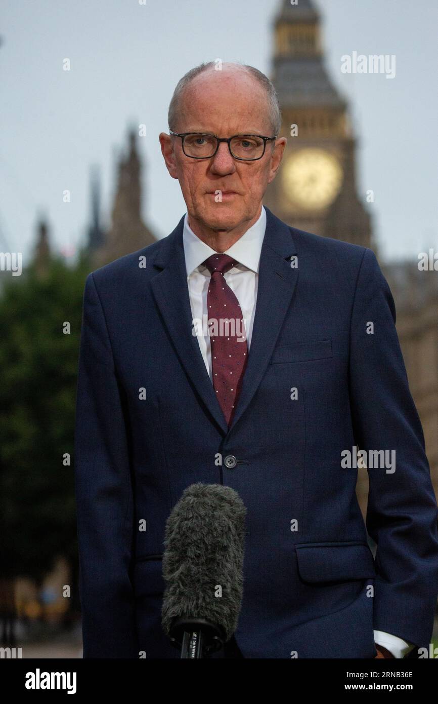 London, England, UK. 1st Sep, 2023. Minister for Schools NICK GIBB is ...